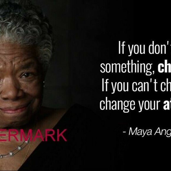 Wall Decor | Maya Angelou Attitude Quote Photo 11x14 | Poshmark